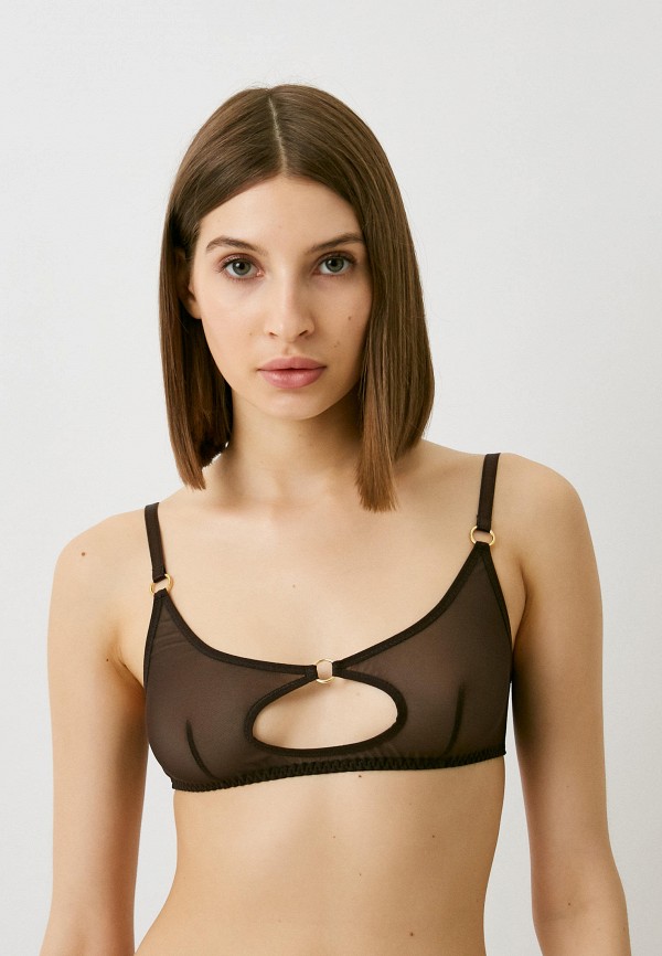 Бюстгальтер Petra Basic Mocco, цвет: коричневый, MP002XW0FMVM — купить в интернет-магазине Lamoda