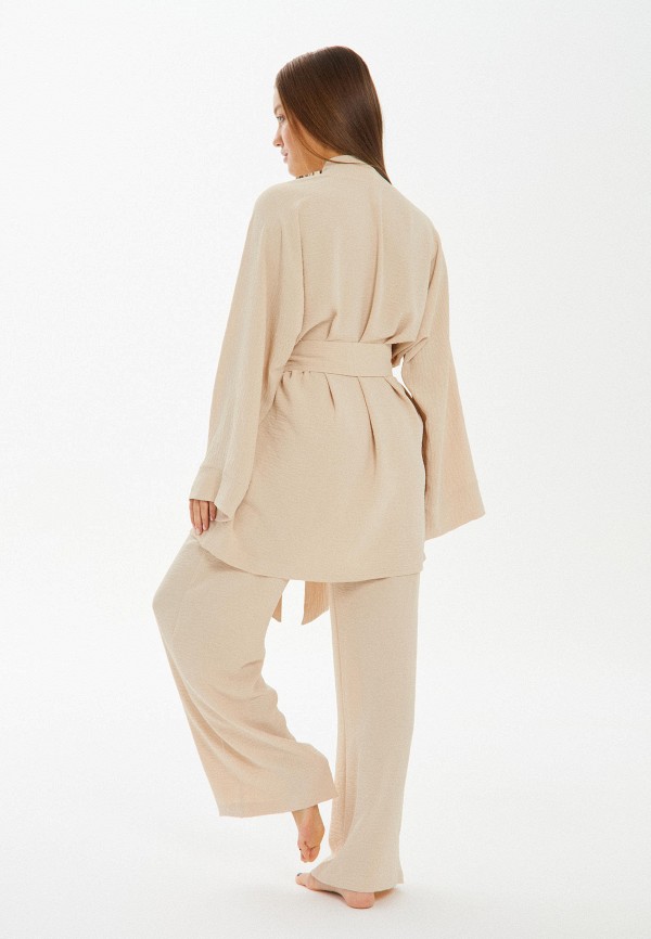 Пижама Mimi Pajamas Duo set Kimono Lamoda online, цвет: бежевый ...