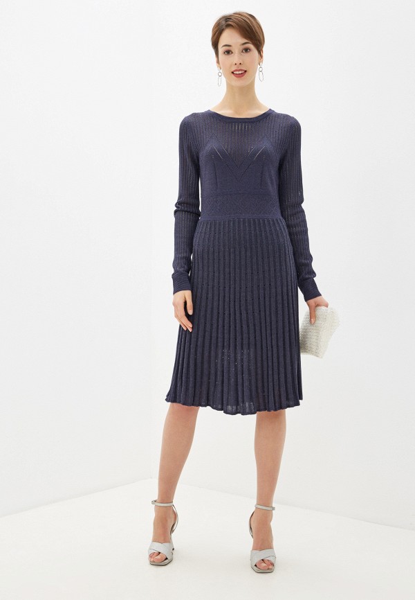Платье Moda di Lusso, цвет: синий, MP002XW0H8DP — купить в интернет ...