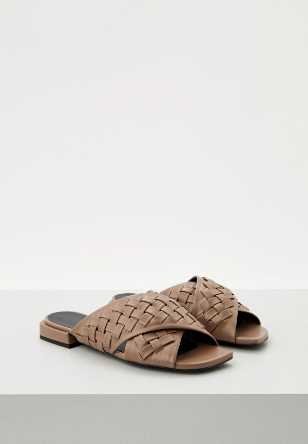 Сабо Furla FURLA GERLA MULE T.20, цвет: коричневый, MP002XW0I630 ...