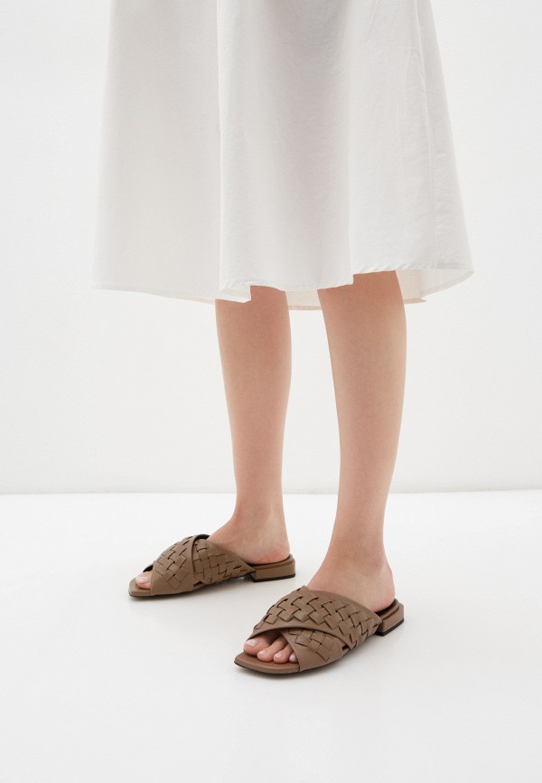 Сабо Furla FURLA GERLA MULE T.20, цвет: коричневый, MP002XW0I630 ...