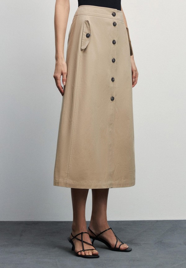 Юбка Zarina, цвет: бежевый, MP002XW0I99X — купить в интернет-магазине ...