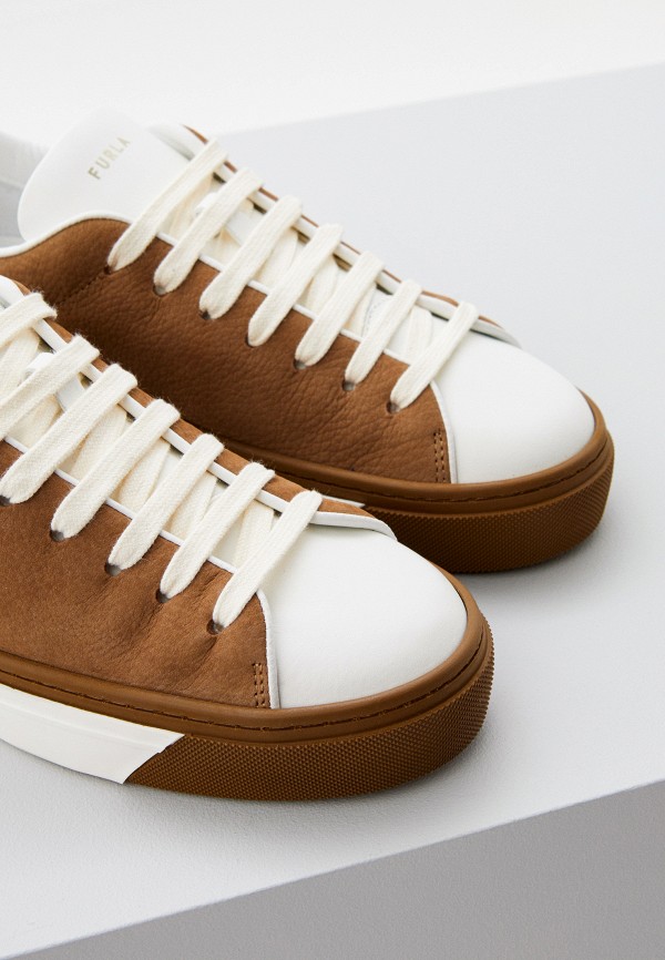 Кеды Furla JOY LACE-UP SNEAKER T.20, цвет: коричневый, MP002XW0IAB9 ...
