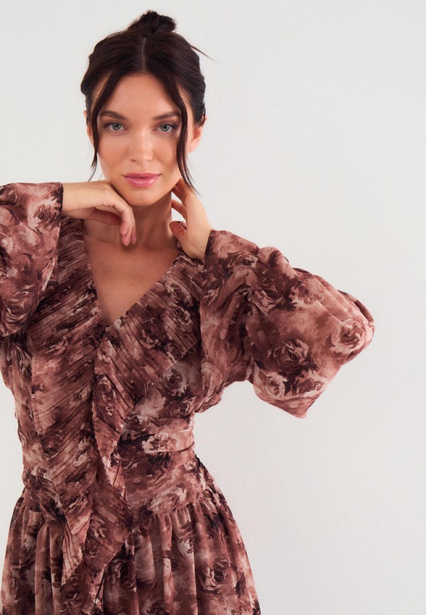 Платье Vittoria Vicci Lamoda Online Exclusive, цвет: коричневый, MP002XW0IOAF — купить в ...