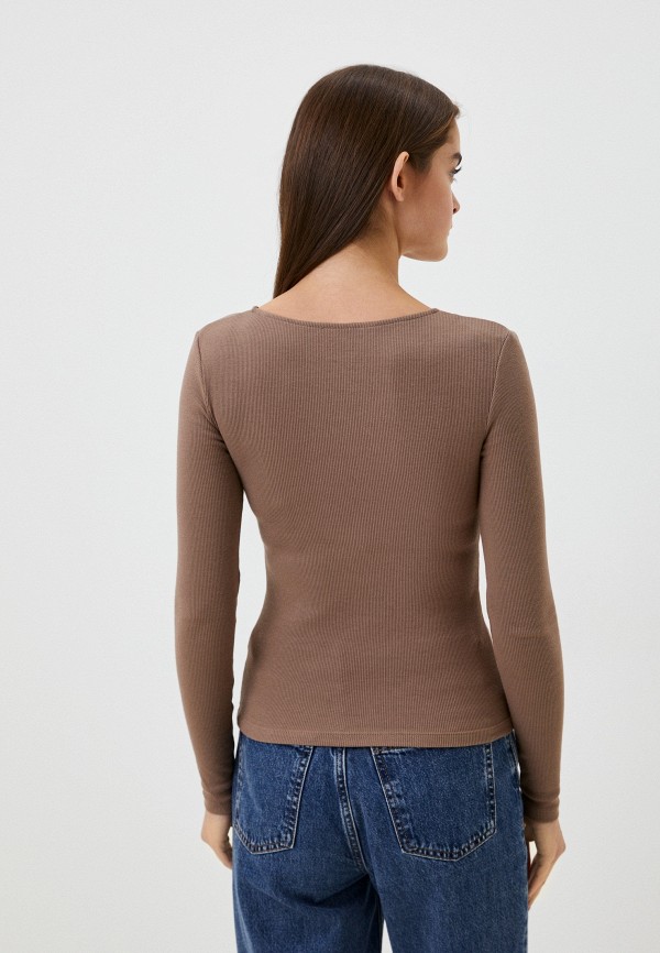 Лонгслив O'STIN, цвет: коричневый, MP002XW0JT2B — купить в интернет ...