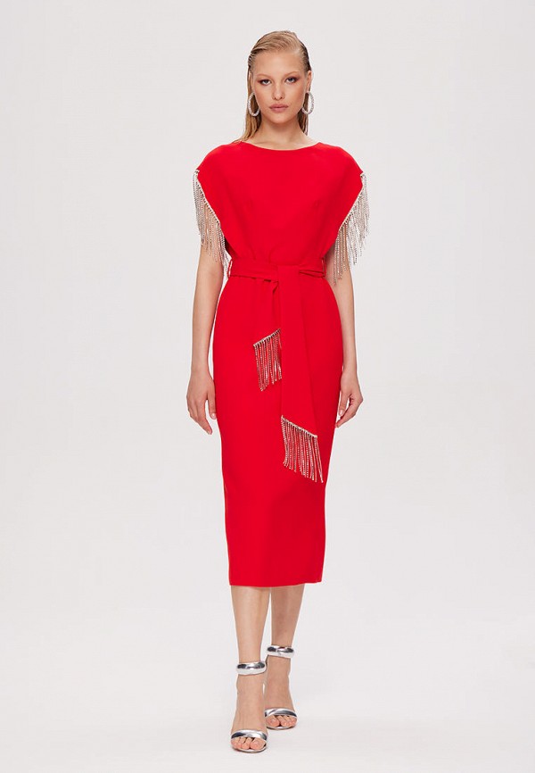 Платье Miss Chic, цвет: красный, MP002XW0JXOL — купить в интернет ...