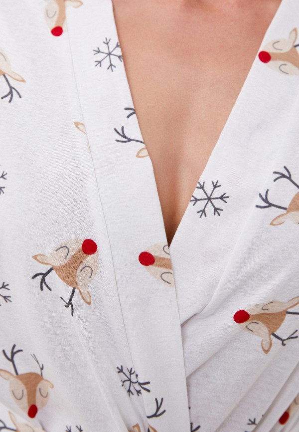 Халат домашний Kaftan, цвет: белый, MP002XW0K93H — купить в интернет ...