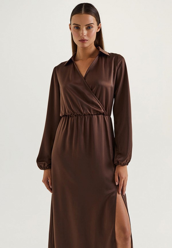 Платье Love Republic Exclusive online, цвет: коричневый, MP002XW0KBWN ...
