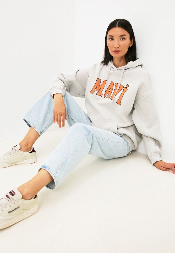 Худи Mavi SWEATSHIRT, цвет: серый, MP002XW0KCGI — купить в интернет ...