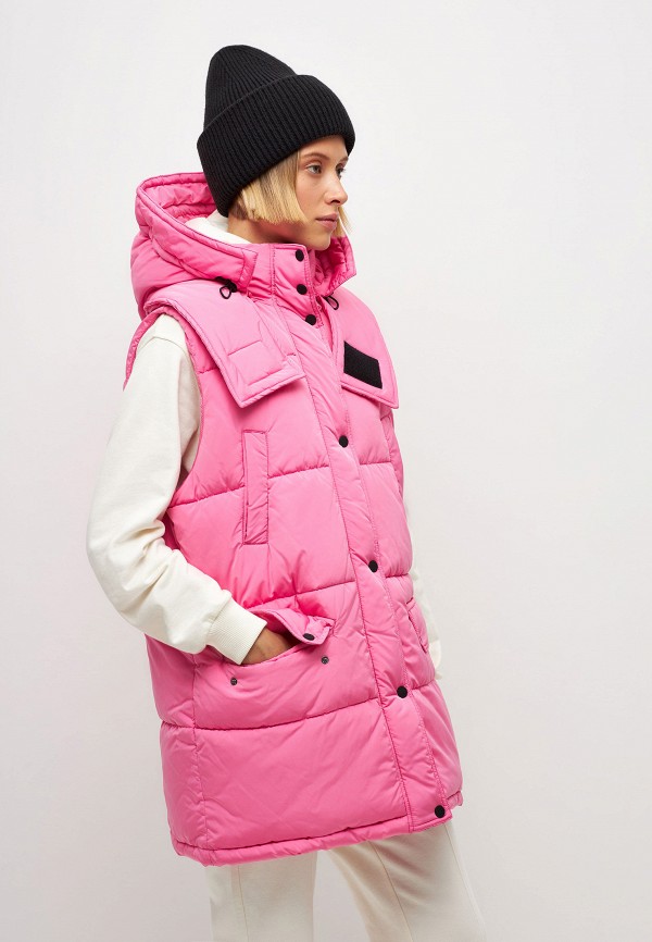 Жилет утепленный Sela, цвет: розовый, MP002XW0KFF0 — купить в интернет ...