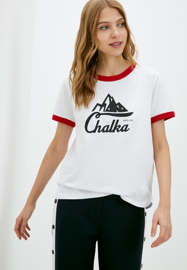 Футболка Chalka Classic, цвет: белый, MP002XW0KVF0 — купить в интернет ...