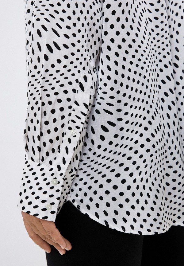 Блуза Charuel SHIRT WITH RIBBON COLLAR, цвет: белый, MP002XW0LGX6 ...