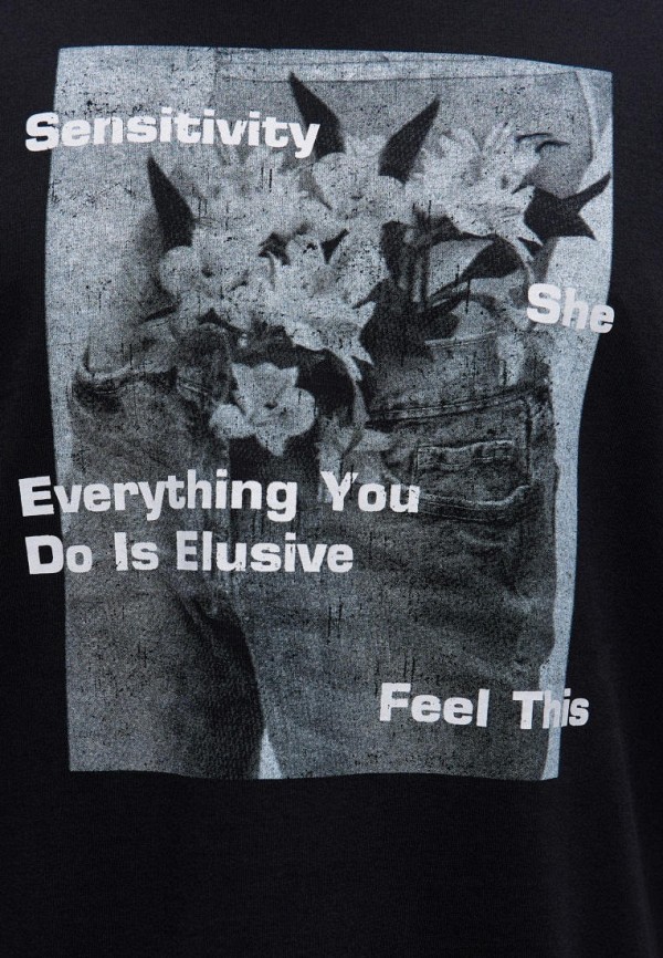 Футболка Befree BEFREE X GRUNGE ME!, цвет: черный, MP002XW0LY64 ...