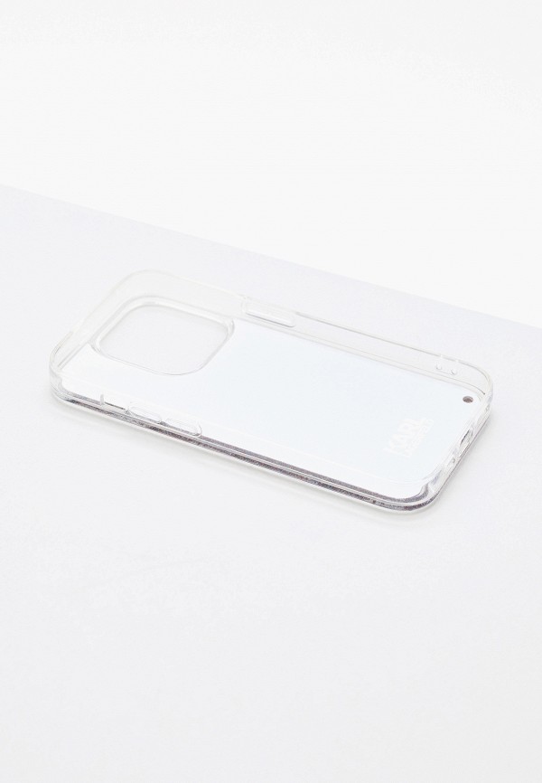 Чехол для iPhone Karl Lagerfeld 14 Pro с жидкими блестками, цвет ...