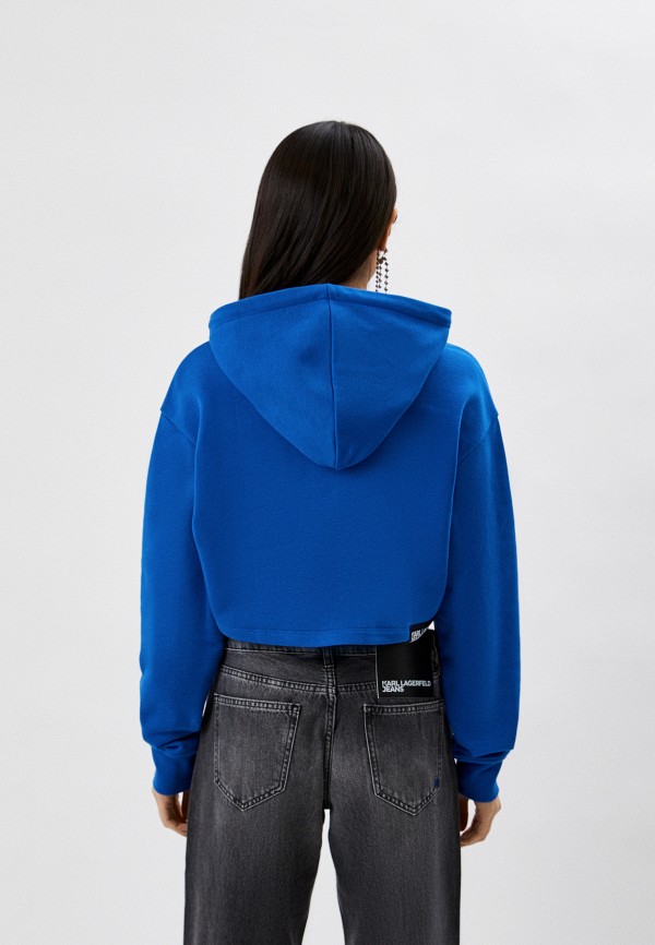 Худи Karl Lagerfeld Jeans, цвет: синий, MP002XW0O8J0 — купить в ...