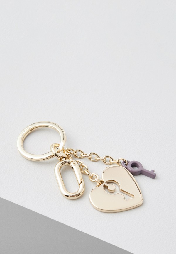 Брелок Furla FURLA CRYSTAL KEYRING KEY, 10 см, цвет: золотой ...