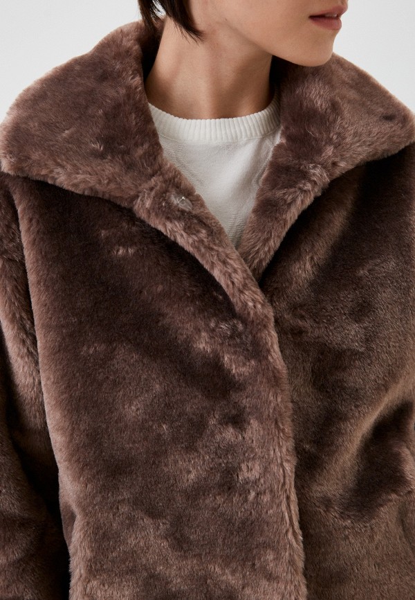 Куртка меховая Naturel, цвет: коричневый, MP002XW0OGTQ — купить в ...