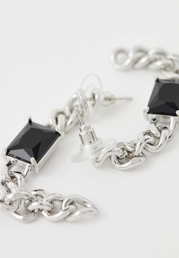 Серьги Pabur BLACK, цвет: серебряный, MP002XW0OH1H — купить в интернет ...