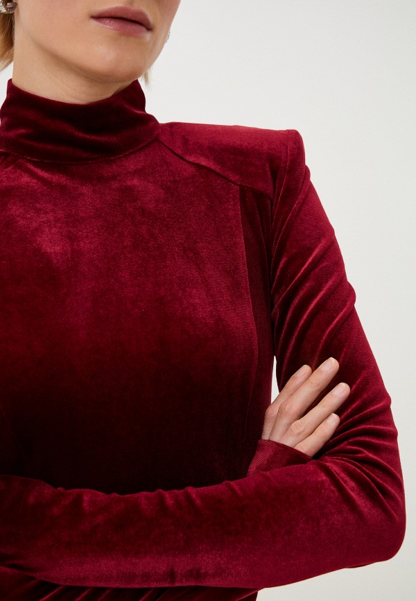Платье Ruxara Lamoda Online Exclusive, цвет: бордовый, MP002XW0OQRG ...