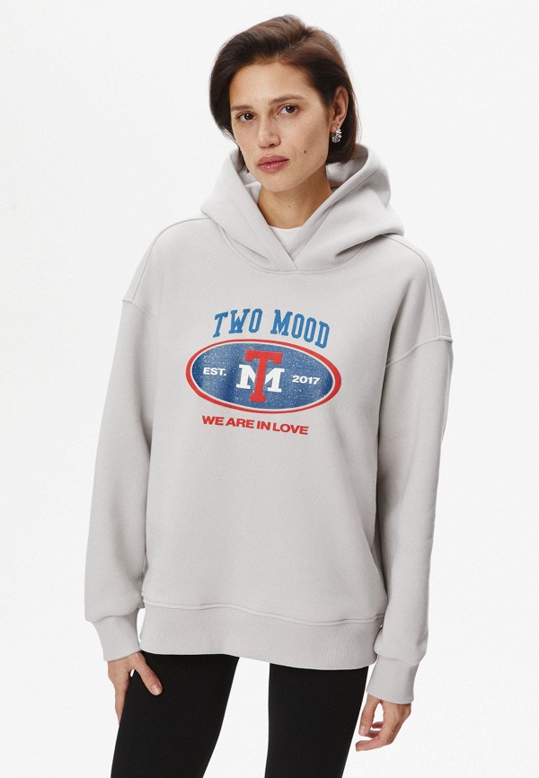 Худи 2Mood, цвет: серый, MP002XW0OXQR — купить в интернет-магазине Lamoda