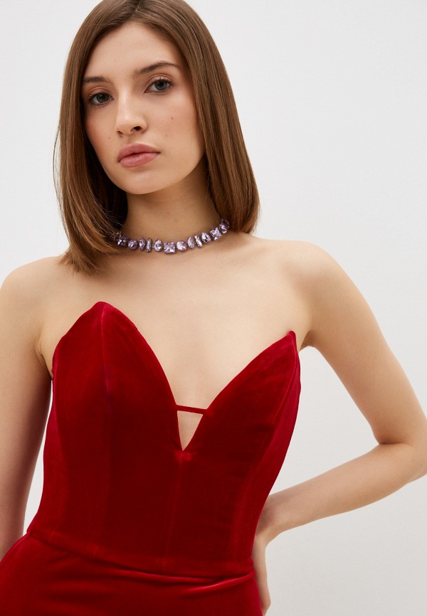 Платье Ruxara Lamoda Online Exclusive, цвет: красный, MP002XW0OZY6 — купить в интернет-магазине ...