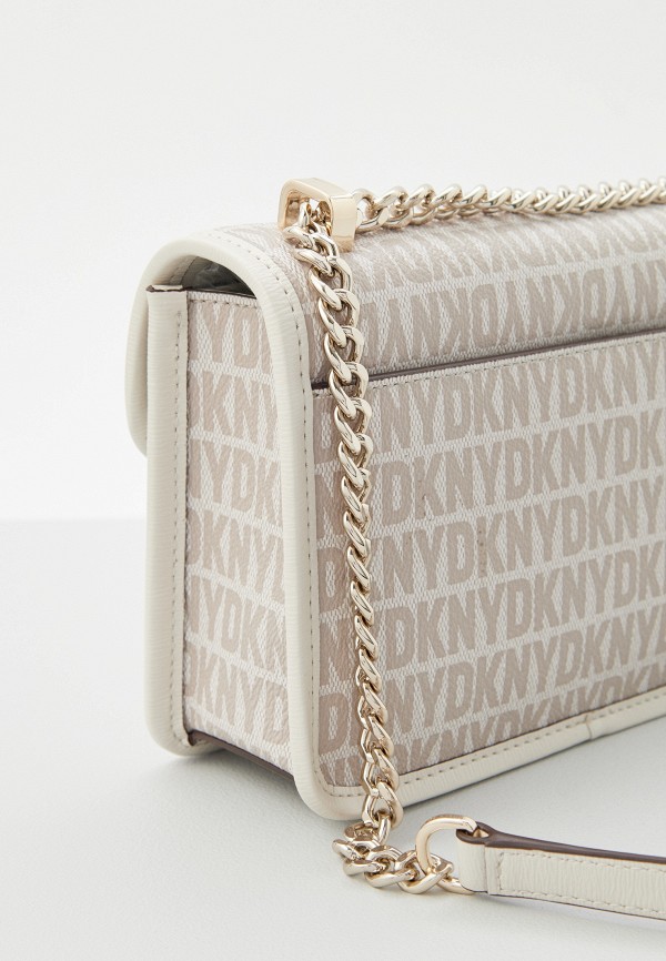 Сумка DKNY, цвет: бежевый, MP002XW0P0V2 — купить в интернет-магазине Lamoda