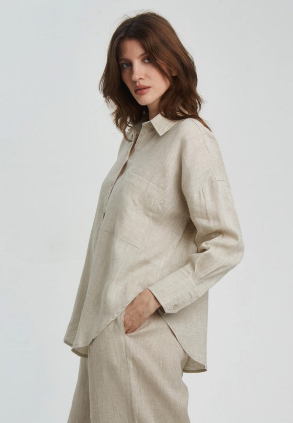 Рубашка Ennstore LETSY, цвет: бежевый, MP002XW0PQ7E — купить в интернет ...