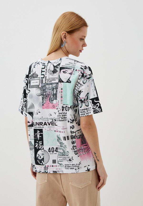 Футболка Zolla, цвет: белый, MP002XW0PY62 — купить в интернет-магазине ...