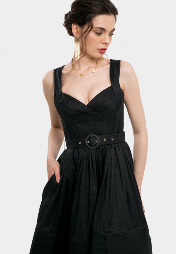 Платье Sample Room SR Alice, цвет: черный, MP002XW0Q7L3 — купить в ...