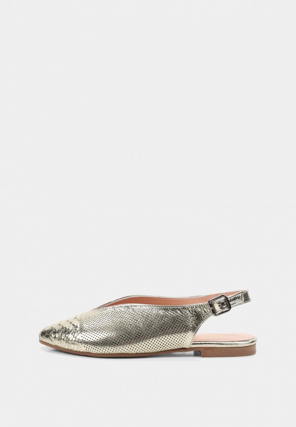 Туфли Ascalini Полнота_8, цвет: золотой, MP002XW0SOKQ — купить в интернет-магазине Lamoda