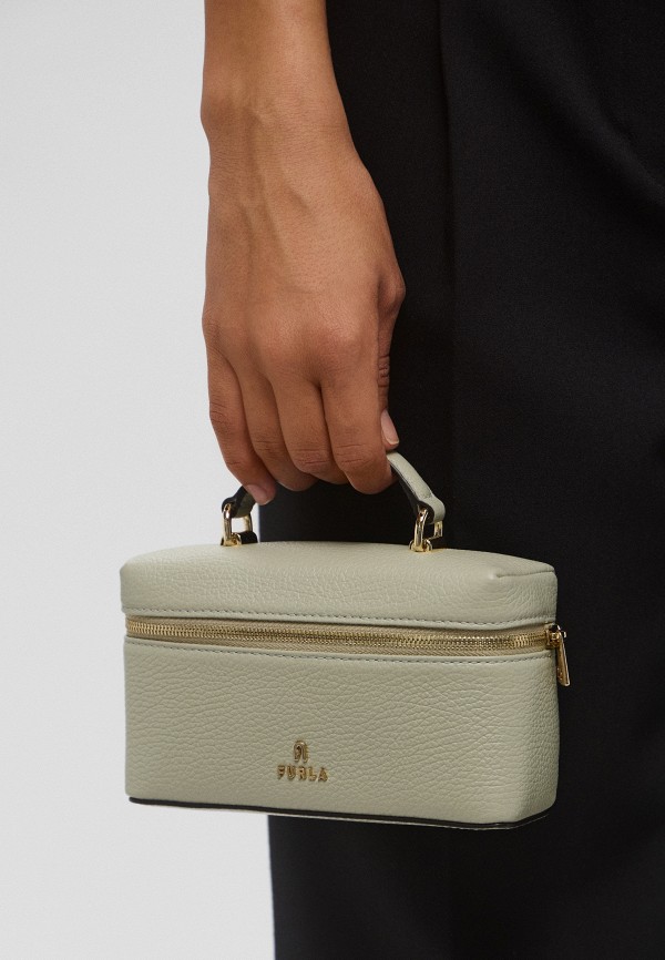 Сумка Furla FURLA CAMELIA MICRO VANITY CASE CROSSBODY, цвет: серый ...