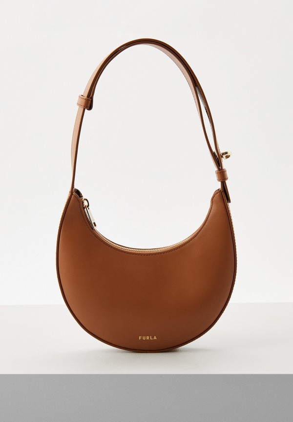 Сумка Furla FURLA DELIZIA MINI SHOULDER BAG, цвет: коричневый ...
