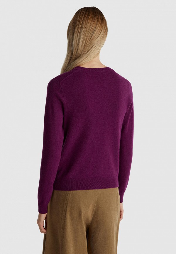 Джемпер United Colors of Benetton MERINO WOOL, цвет: фиолетовый ...