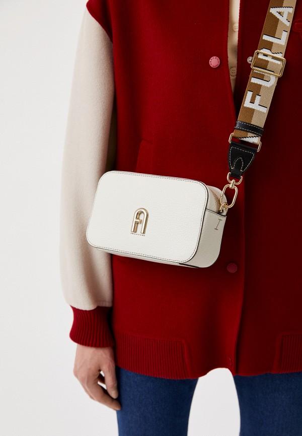 Сумка Furla FURLA PRIMULA MINI C.BODY WEBBING STRAP, цвет: белый ...
