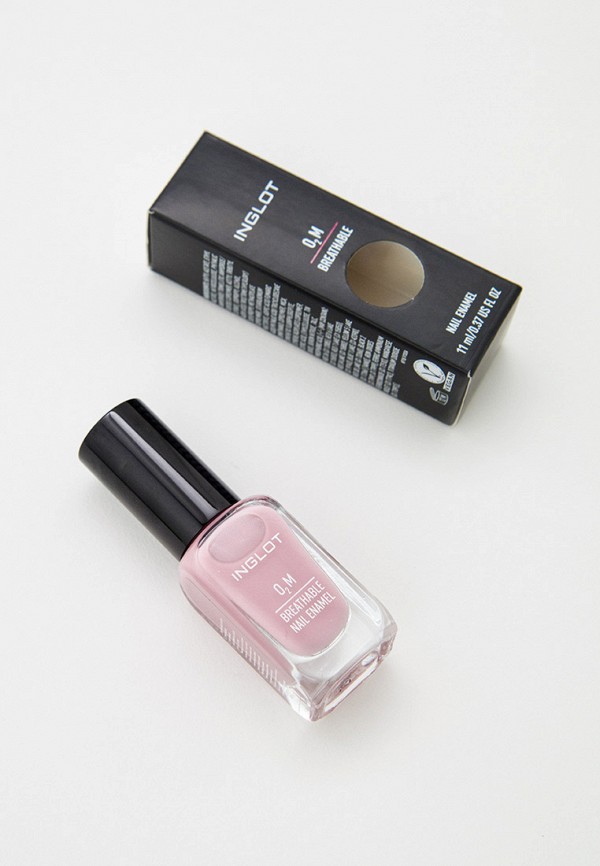 Лак для ногтей Inglot дышащий, полупрозрачный, цвет: розовый ...