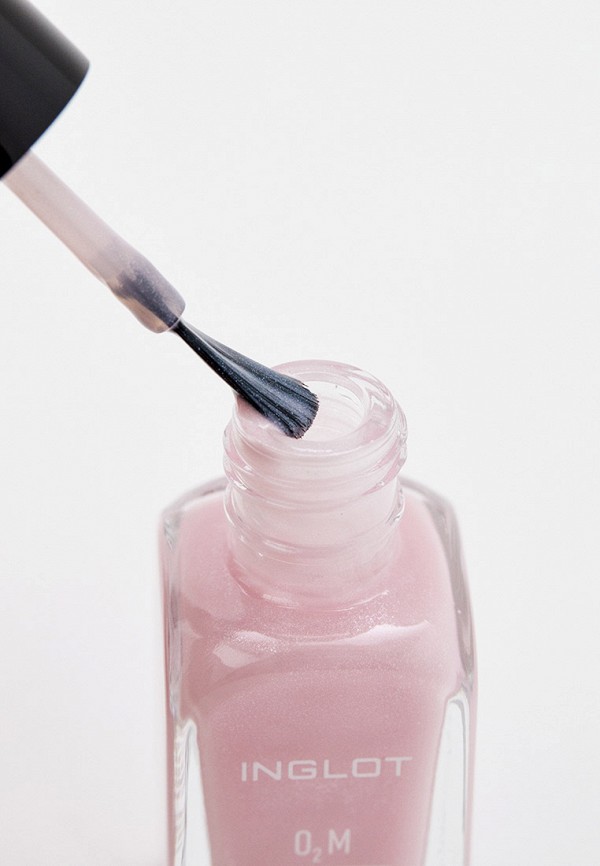 Лак для ногтей Inglot дышащий, полупрозрачный, цвет: розовый ...