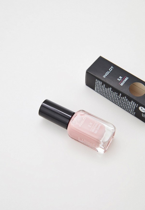 Лак для ногтей Inglot дышащий, полупрозрачный, цвет: розовый ...