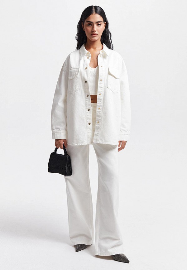 Рубашка Love Republic Linen & cotton, цвет: белый, MP002XW0XLG6 ...