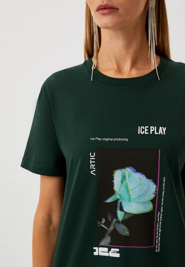 Футболка Ice Play, цвет: зеленый, MP002XW0YP6M — купить в интернет ...