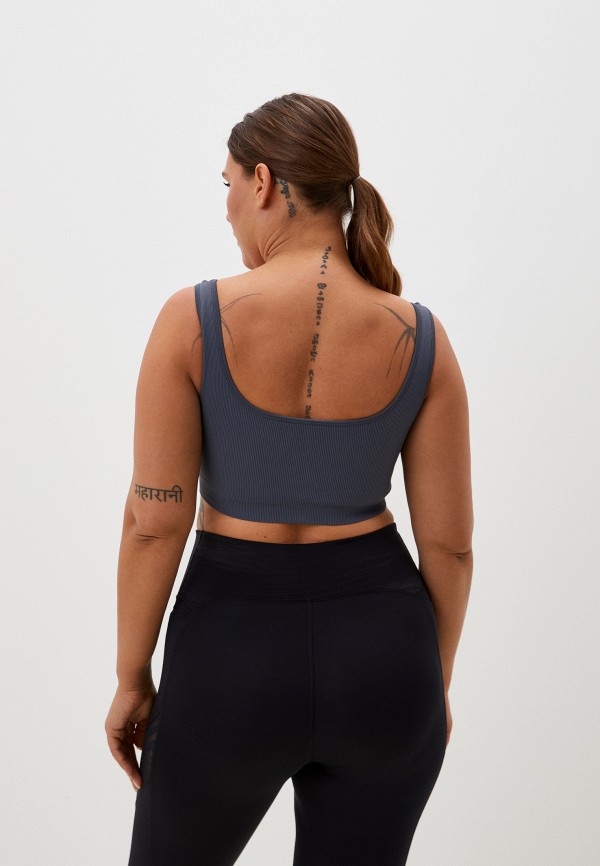 Топ спортивный Margo Blues, цвет: серый, MP002XW0Z8H2 — купить в ...