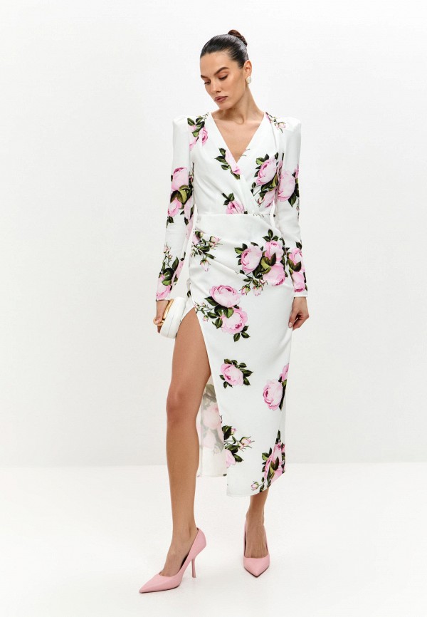 Платье Selisa Lamoda Exclusive, цвет: белый, MP002XW101F2 — купить в ...