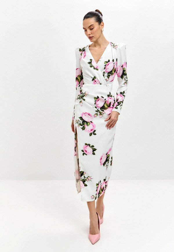 Платье Selisa Lamoda Exclusive, цвет: белый, MP002XW101F2 — купить в ...