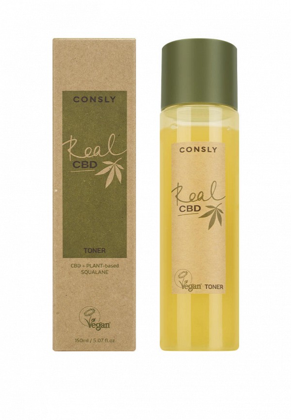 Тонер для лица Consly Балансирующий Vegan «Real CBD» для проблемной ...