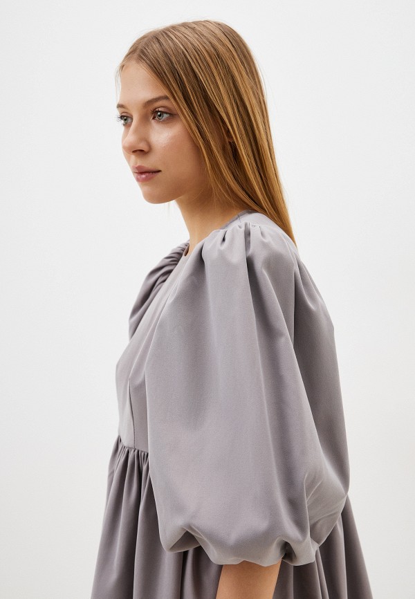 Платье Saash, цвет: серый, MP002XW128O9 — купить в интернет-магазине Lamoda
