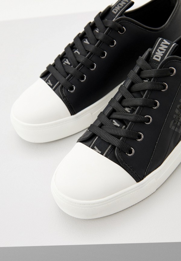 Кеды DKNY, цвет: черный, MP002XW128QV — купить в интернет-магазине Lamoda