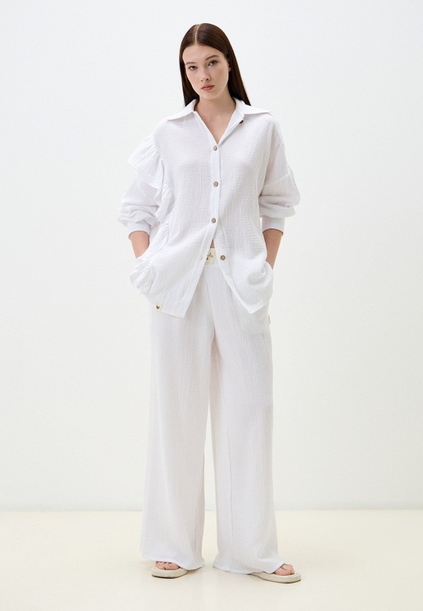 Рубашка Little Lis, цвет: белый, MP002XW12EMM — купить в интернет ...