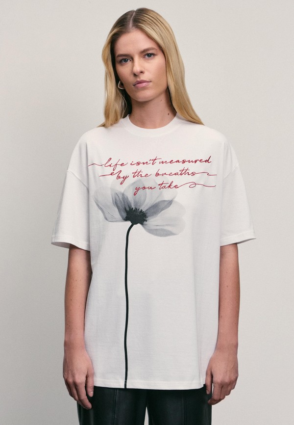 Футболка Zarina LIMITED COLLECTION, цвет: белый, MP002XW12ZI3 — купить ...