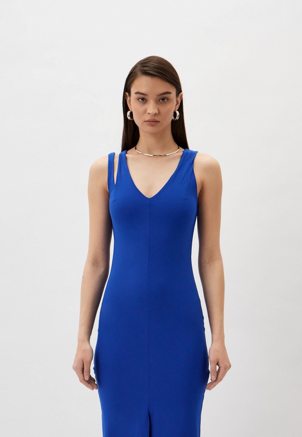 Платье Patrizia Pepe, цвет: синий, MP002XW132UQ — купить в интернет ...