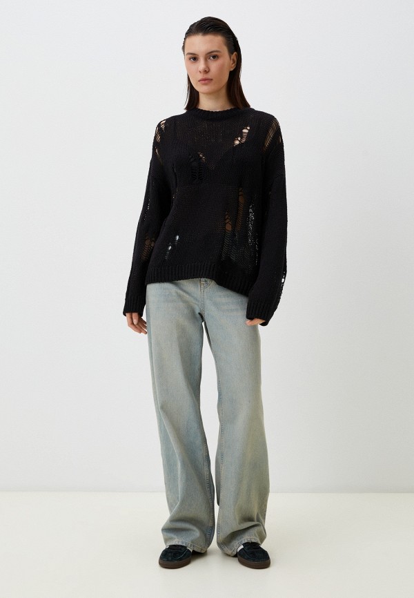 Джемпер Befree Women Rock, цвет: черный, MP002XW14973 — купить в ...