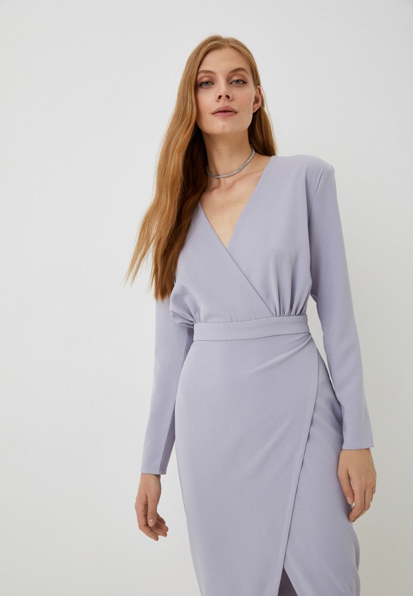 Платье Rich And Naked Helga Maxi Dress цвет серый Mp002xw1686g